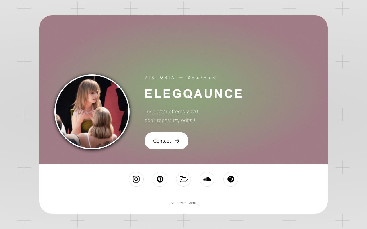 elegqaunce’s carrd